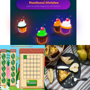 Worksheet: Division of Unit Fractions and Whole Numbers 5.NF.7 - Free ...