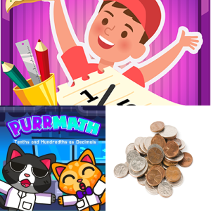 For Class: Represent Decimals Using Visual Models And Money 4.2E - Free ...