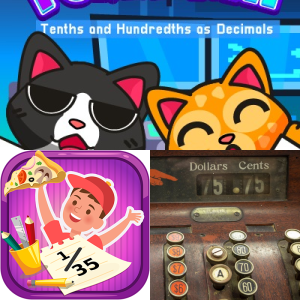 Free Educational Games: Decimal Notation for Tenths and Hundredths 4.NF ...