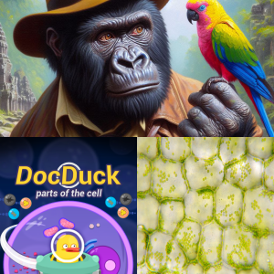 Worksheet: DocDuck: Parts of the Cell - Free Educational Games - Legends of Learning