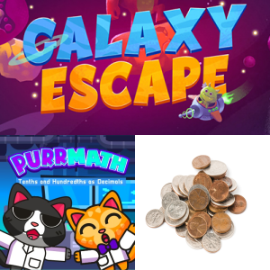 Worksheet: Represent Decimals Using Visual Models And Money 4.2E - Free ...