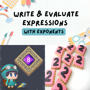 Lesson: Write & Evaluate Expressions With Exponents - Free Games ...
